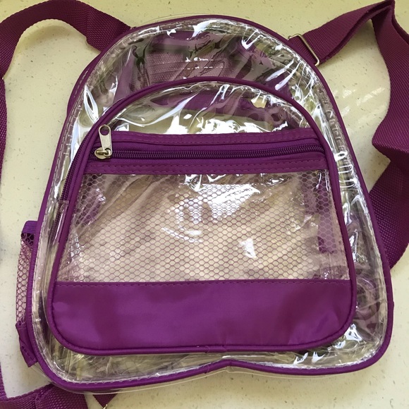 Bags | New Cute Transparent Mini Backpacks | Poshmark